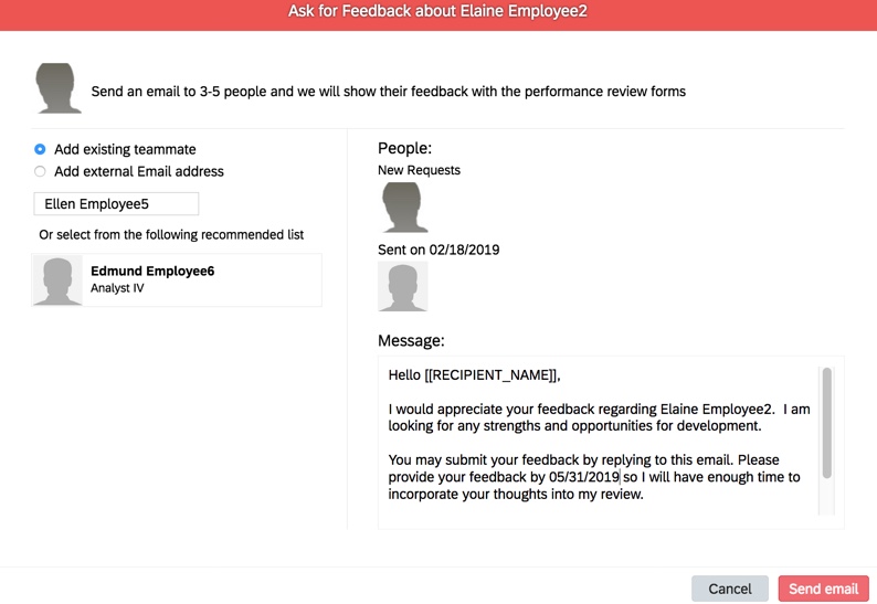 “Ask for Feedback” vs.”Get Feedback” in the SAP SuccessFactors ...