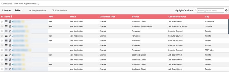 SAP SuccessFactors Recruiting Candidate Display Options Tips ...