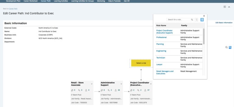 Configuring the SuccessFactors Career Path – Worklogix Blog
