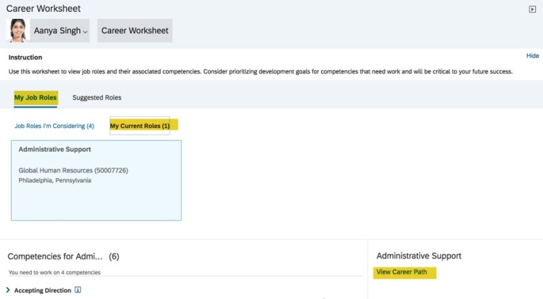 Configuring the SuccessFactors Career Path – Worklogix Blog