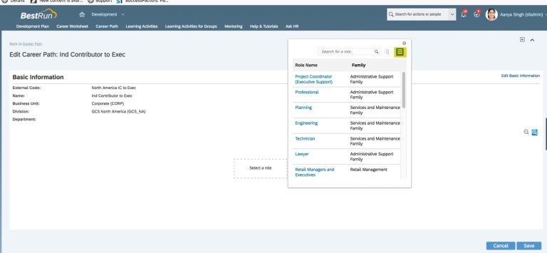 Configuring the SuccessFactors Career Path – Worklogix Blog
