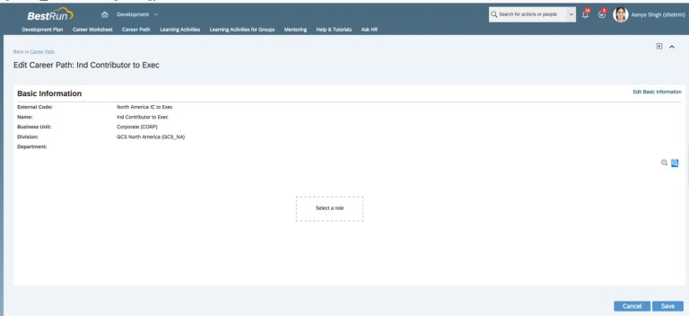 Configuring the SuccessFactors Career Path – Worklogix Blog