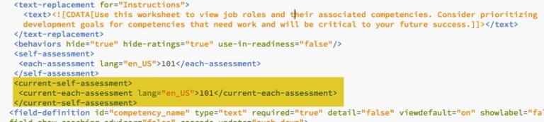 Implementing the SuccessFactors Role Readiness Assessment Form ...