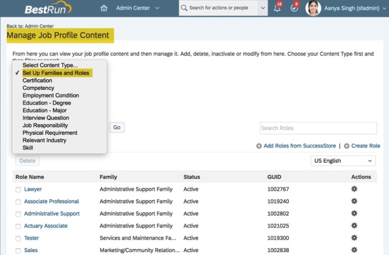 Implementing the SuccessFactors Role Readiness Assessment Form ...