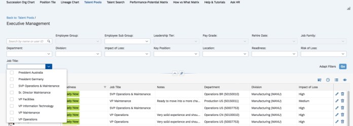Highlights of the 1H 2020 SAP SuccessFactors Release for Succession ...