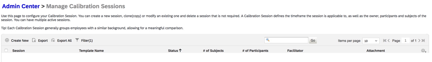SAP SuccessFactors Calibration Part III – Create Calibration Sessions ...