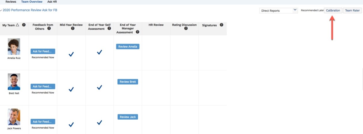 SAP SuccessFactors Calibration Part III – Create Calibration Sessions ...