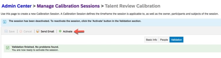 SAP SuccessFactors Calibration Part III – Create Calibration Sessions ...
