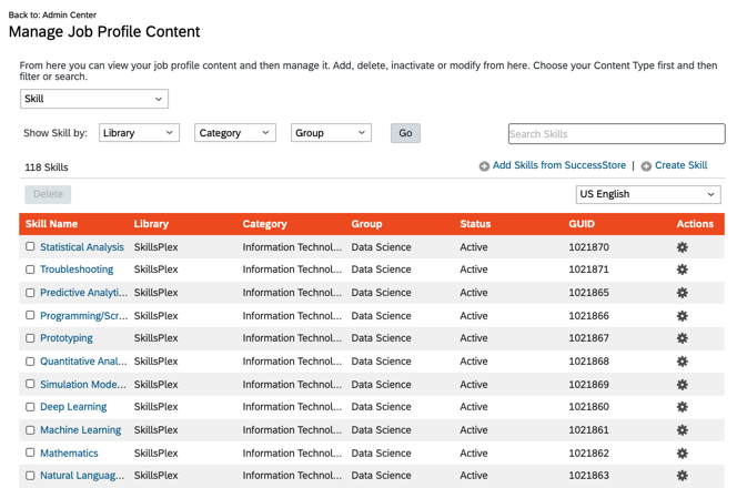 Cataloging Skills in the Job Profile Builder – Worklogix Blog