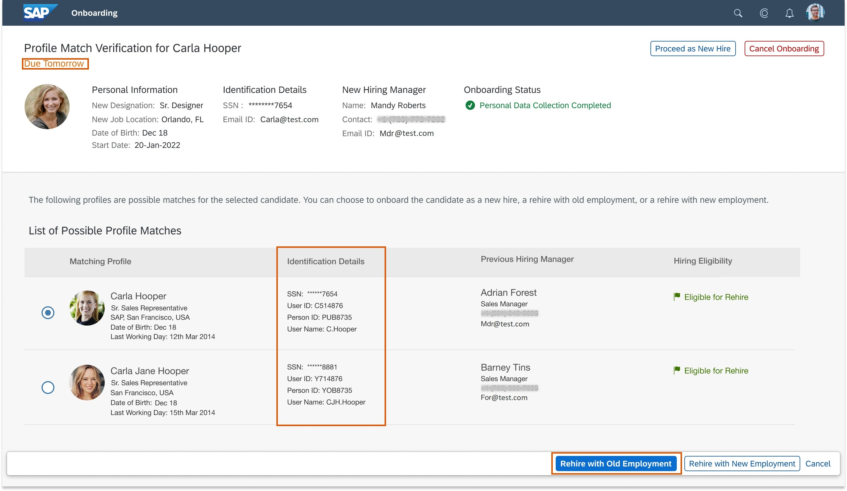 SAP SuccessFactors Onboarding H1 2022 Release updates – Worklogix Blog