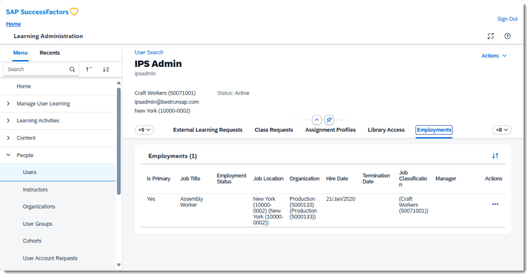 2H 2025 SAP SuccessFactors Learning Management System Updates ...