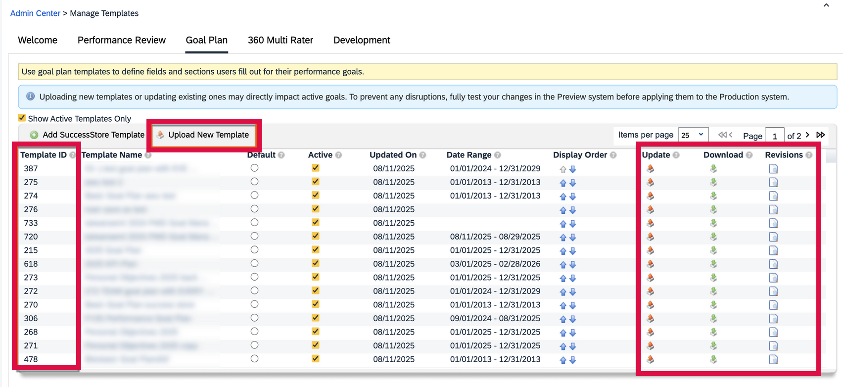 Highlights of SAP Successfactors Performance Management for 2H 2025 ...