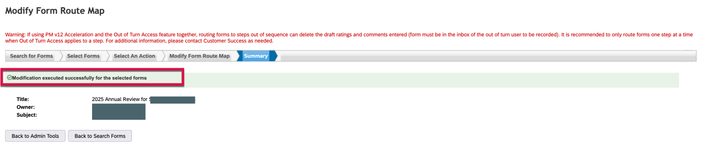 SAP SuccessFactors Performance Management Auto Route Form Gotchas ...