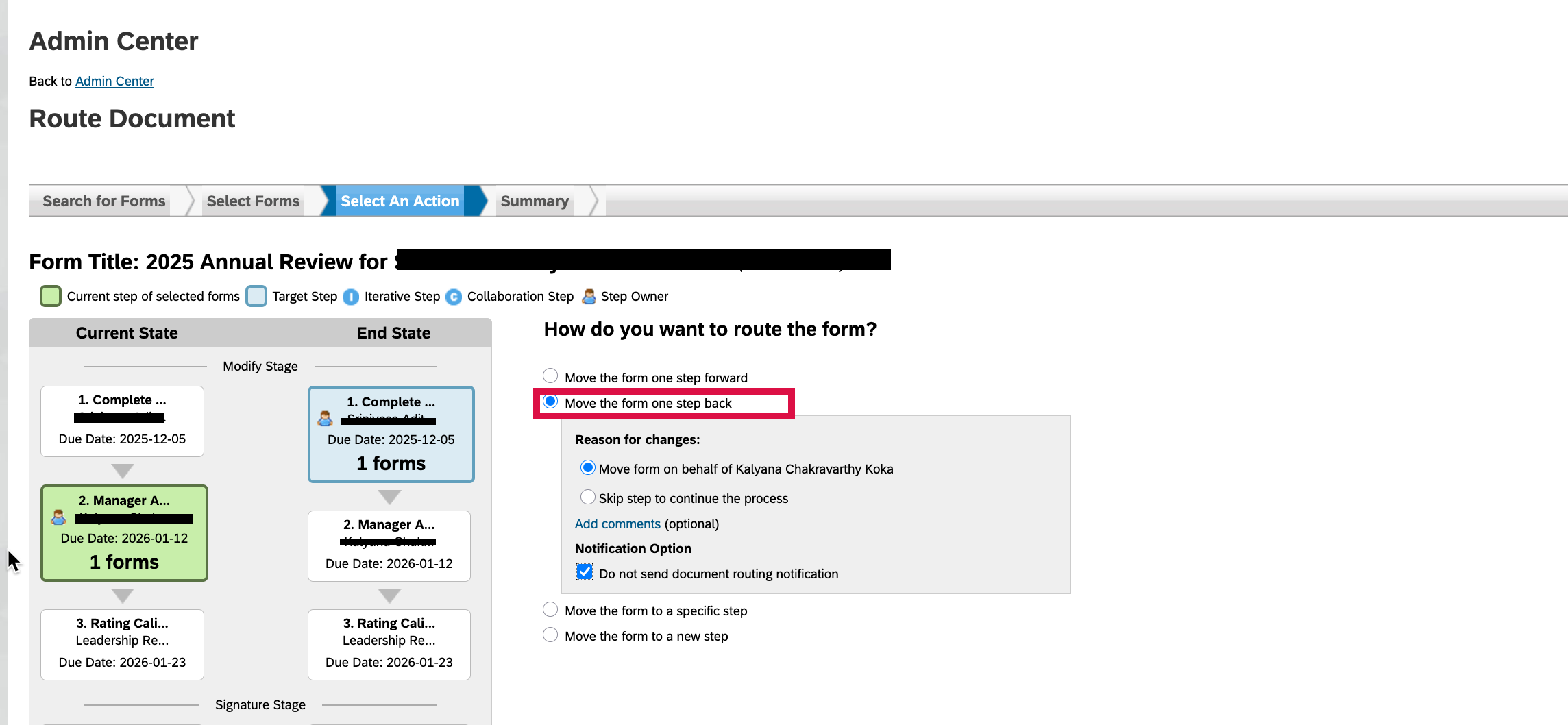 SAP SuccessFactors Performance Management Auto Route Form Gotchas ...