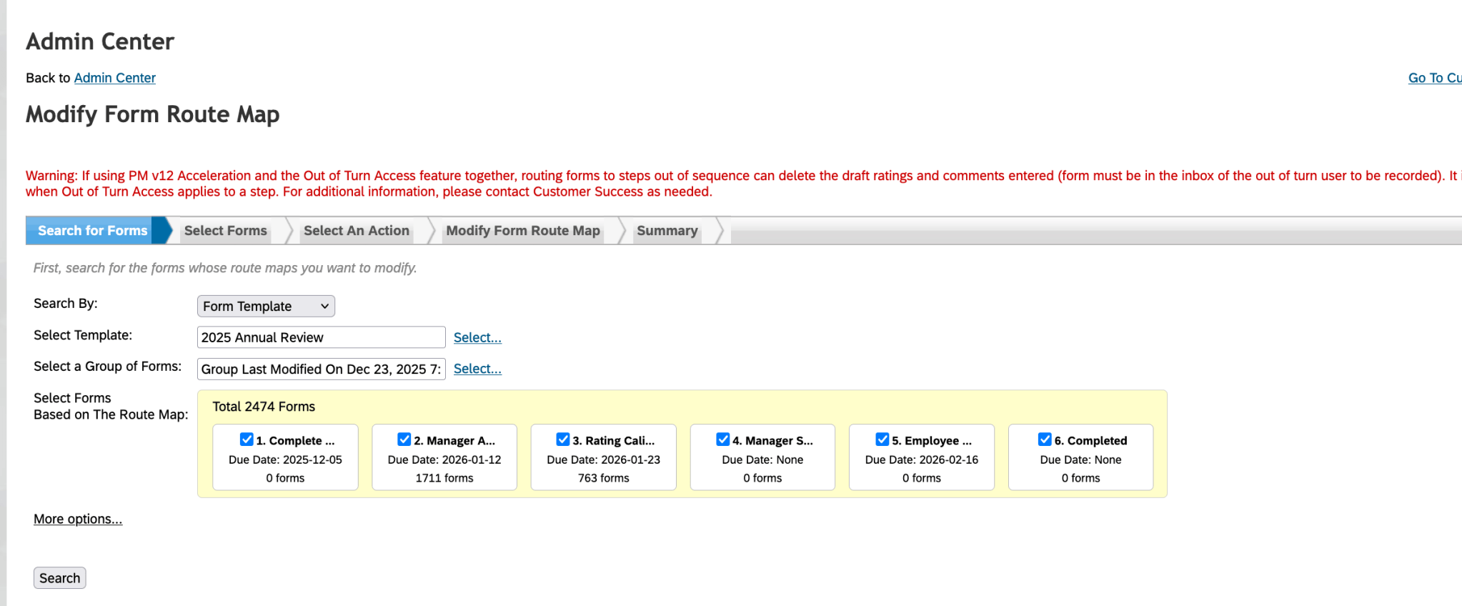 SAP SuccessFactors Performance Management Auto Route Form Gotchas ...